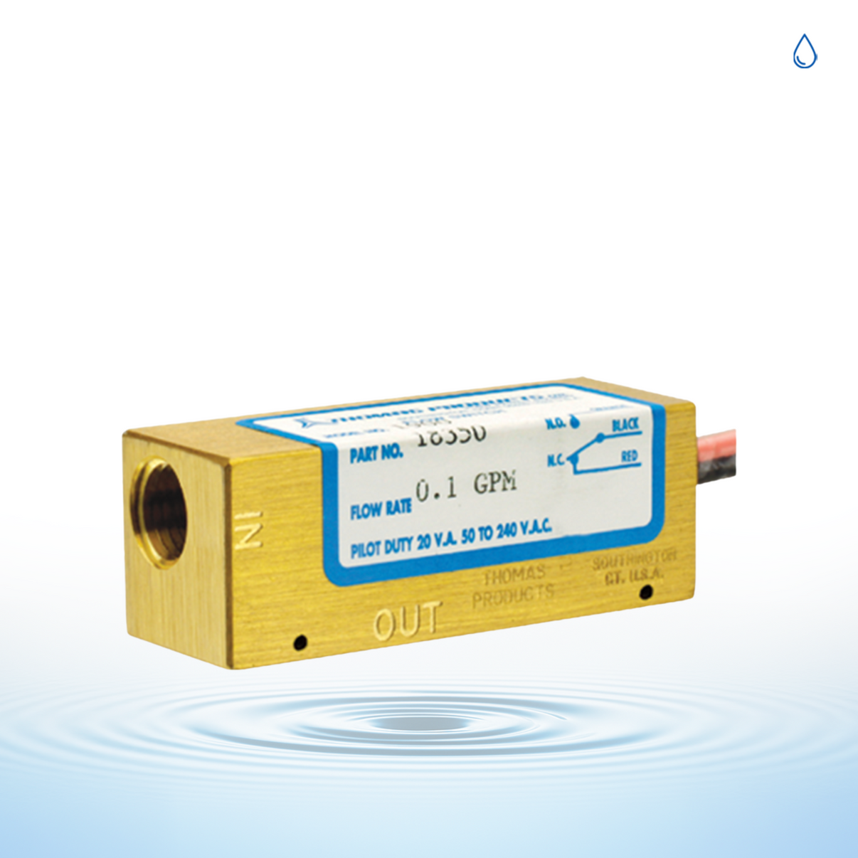 1900 Series Liquid Flow Switch | Thomas Products