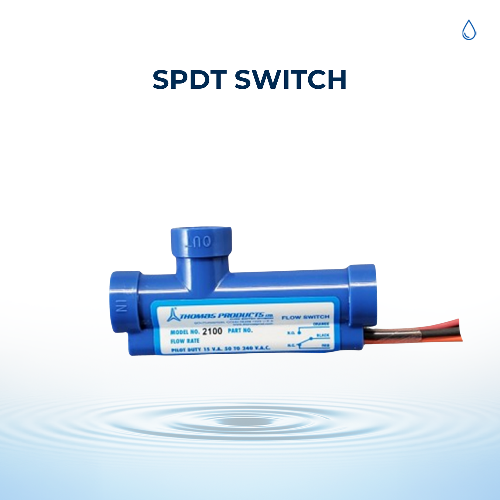 2100 Series Liquid Flow Switch | Thomas Products